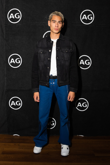 AG Hosts Intimate Dinner In SoHo With Taylor Hill And Evan Mock ...